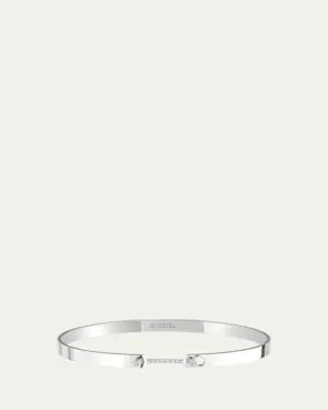 NOUVEL HERITAGE 18k Diamond Bangle - White Gold