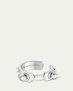 NOUVEL HERITAGE 18k Ear Cuff - White Gold