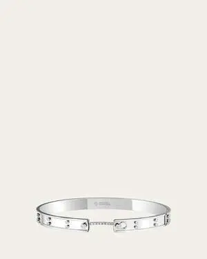 NOUVEL HERITAGE 18k Diamond Bangle - White Gold