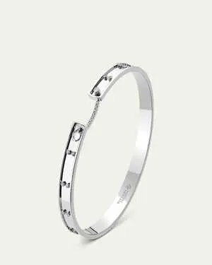 NOUVEL HERITAGE 18k Diamond Bangle - Yellow Gold