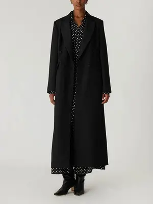 Rebecca Taylor Refined Suiting Crombie Coat