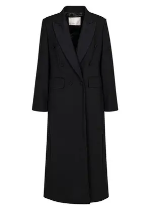 Rebecca Taylor Refined Suiting Crombie Coat