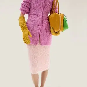 Miu Miu Mohair Pencil Skirt