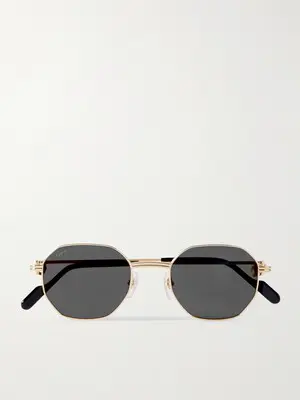 CARTIER Hexagon Sunglasses - Gold