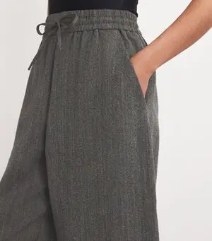 YVES SALOMON Wide-leg Cargo Trousers