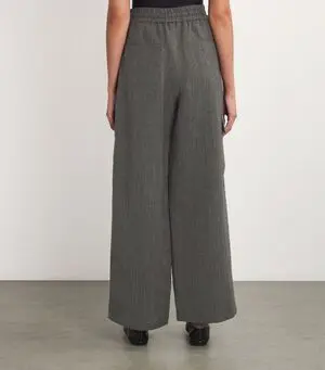 YVES SALOMON Wide-leg Cargo Trousers