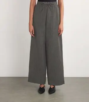 YVES SALOMON Wide-leg Cargo Trousers