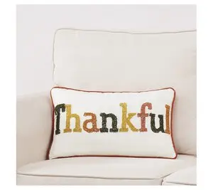 TRULY SOFT Thankful 12x20 Decorative Pillow - One-color