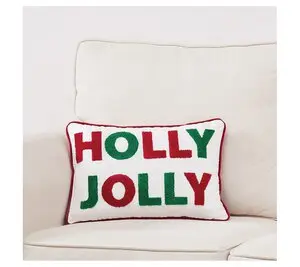 TRULY SOFT Holly Jolly 12x20 Decorative Pillow - One-color