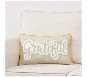 TRULY SOFT Grateful 12x20 Decorative Pillow - One-color
