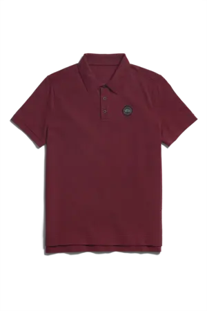 Canada Goose Beckley Polo Black Disc Burnt Vermillion