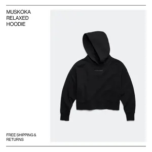 Canada Goose Muskoka Relaxed Hoodie - Black