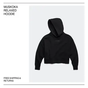 Canada Goose Muskoka Relaxed Hoodie - Black
