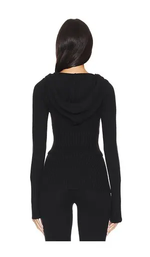 Frankies Bikinis Aimee Cloud Knit Hoodie