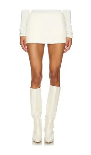 CEREN OCAK Straight Mini Skirt