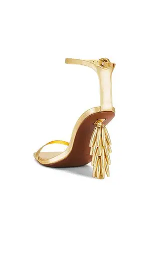 Cult Gaia Sunella Sandal In Metallic