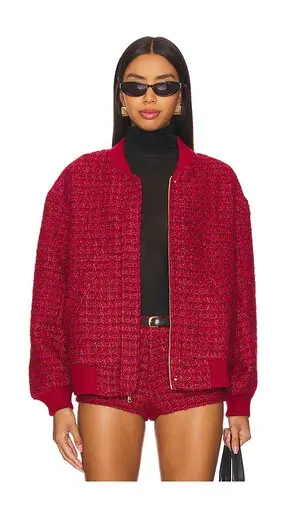 Amanda Uprichard Vero Bomber Jacket