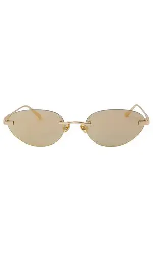 ELISA JOHNSON Trinity Sunglasses - Gloss Gold