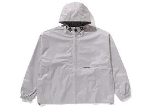 A BATHING APE Lux Sport Pattern Jacquard Nylon Hooded Jacket