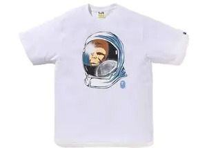A BATHING APE Space Ape Tee Shirt - White