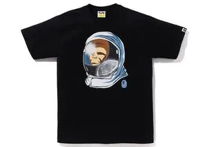 A BATHING APE Space Ape Tee Shirt - Black