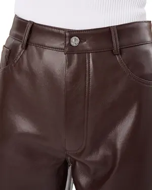 LAMARQUE Demora Straight Leg Pants - Mahogany