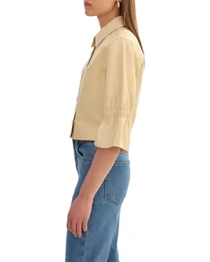 LAMARQUE Carolina Leather Jacket - Butter