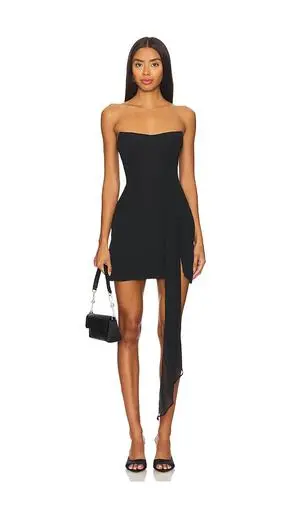 Amanda Uprichard Treasure Mini Dress - Black