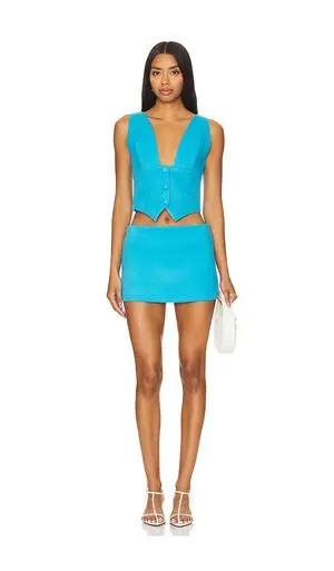 CEREN OCAK Gabardine Vest