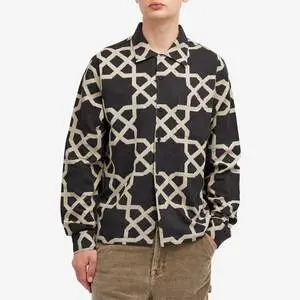 KARDO Chintan Block Print Shirt - Black