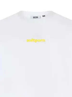 Gcds Embroidered-motif T-shirt - White