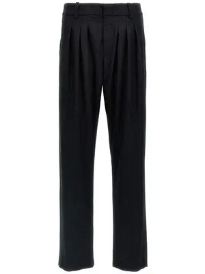 Isabel Marant Étoile Casile Flannel Trousers - Grey