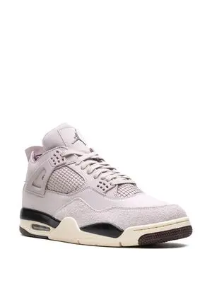 JORDAN Air 4 Fossil Stone Sneakers - Neutrals