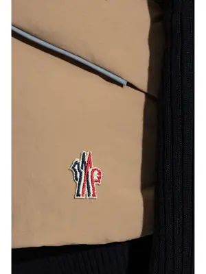 Moncler Arolla Hooded Gilet - Neutrals