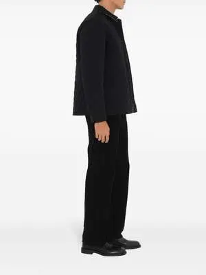 Burberry Reversible Quilted Overshirt - Black
