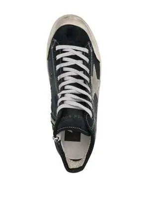GOLDEN GOOSE Francy Penstar High-top Sneakers - Black