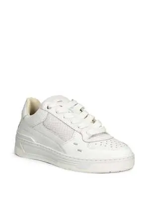 Filling Pieces Perforated Leather Trainers