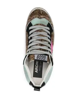 GOLDEN GOOSE Mid Star Double Quarter Sneakers