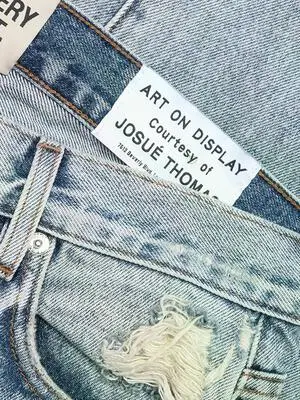 GALLERY DEPT. Ripped Cotton Jeans