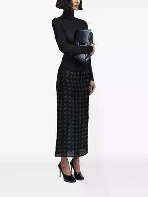 16Arlington Dia Midi Skirt - Green