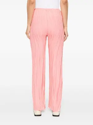 FORTE_FORTE Plissé Straight Trousers