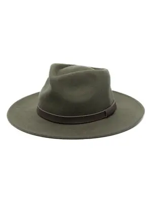 Barbour Crushable Bushman Wool Hat - Green
