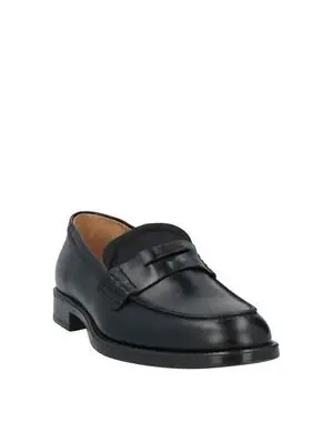 SOLDINI Leather Penny Loafers