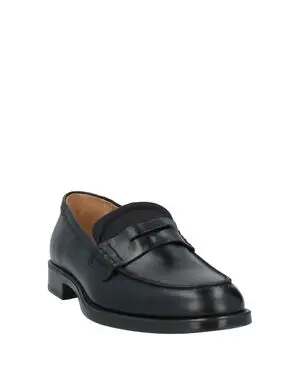 SOLDINI Leather Penny Loafers