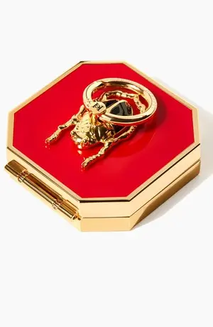Carolina Herrera Compact Beetle Ring - No Color