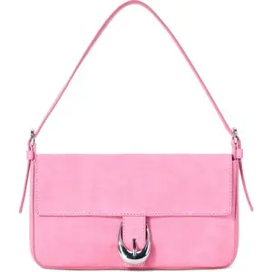 Staud Harlow Suede Shoulder Bag - Orchid
