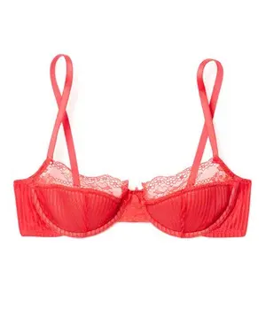 ADORE ME Selma Contour Balconette Bra - Dark Red
