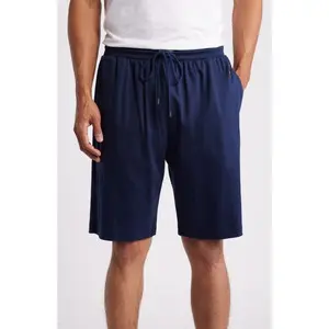 Polo Ralph Lauren Mercerized Cotton Pajama Shorts - Classic Navy/gold