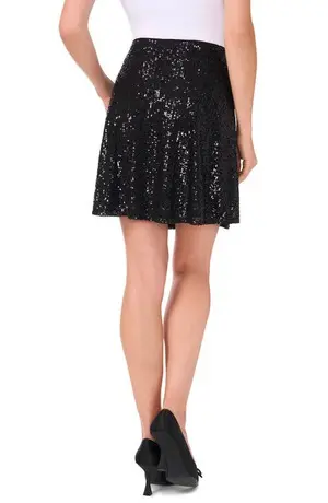 CECE DUPRAZ Sequin Miniskirt