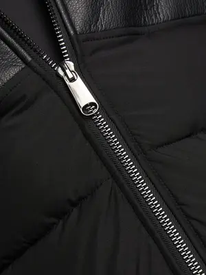 MERCER COLLECTIVE Kate Mixed-media Puffer Coat